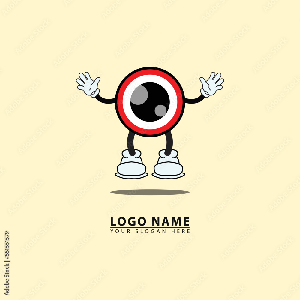 vector eye camera logo icon. Stock Vector | Adobe Stock