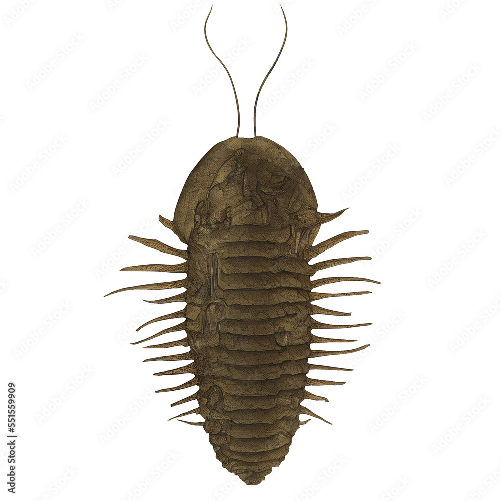 Trilobite Variant 2 Extinct Marine Arthropod Digital Art By Winters860 ...
