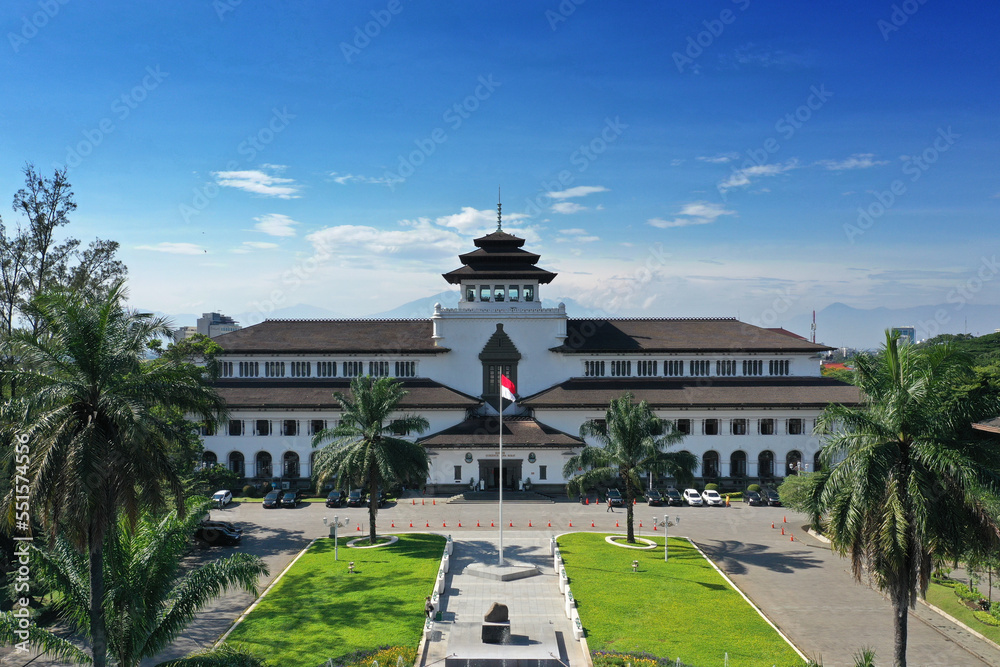 Gedung sate building in bandung Stock Photo | Adobe Stock