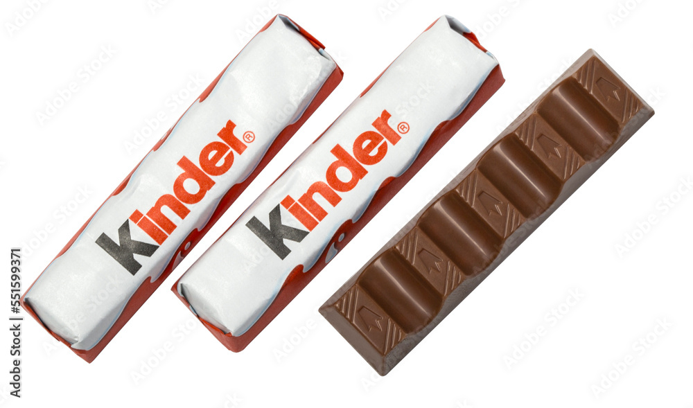 :Kinder chocolate bars Stock Photo | Adobe Stock