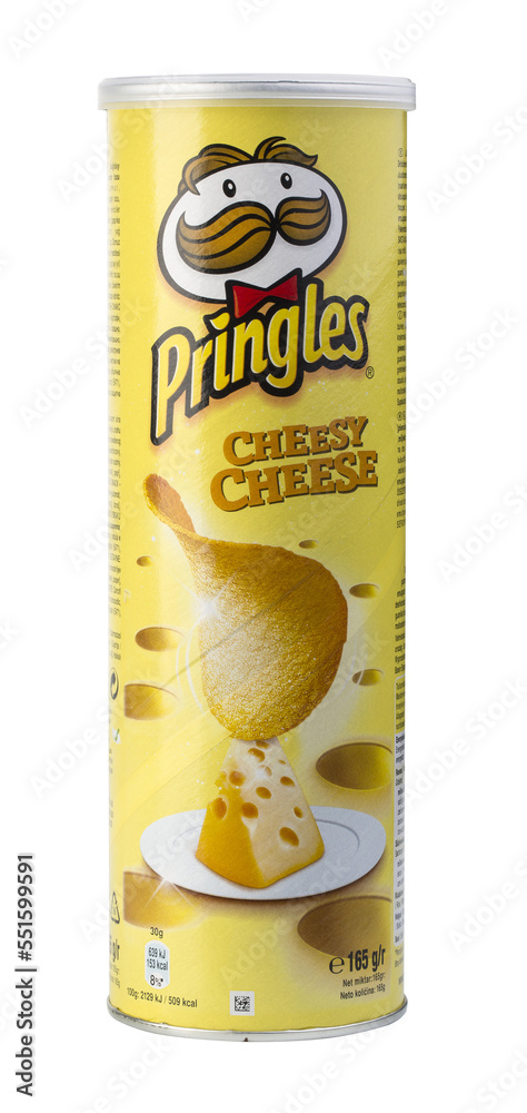 Pringles potato chips isolated on transparent background Stock Photo ...