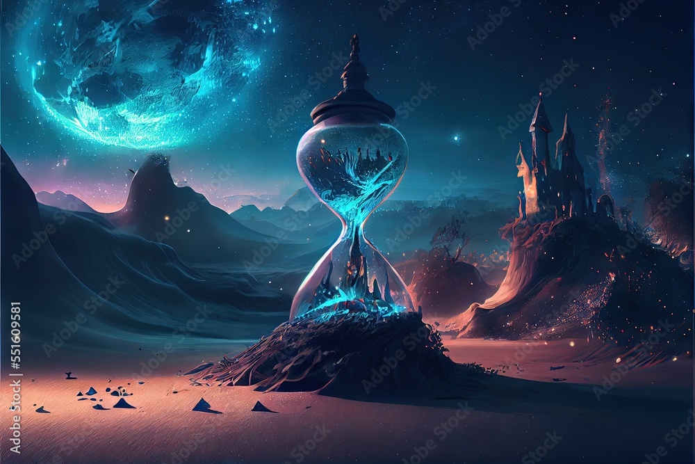 High resolution digital manipulation surrealism Stock Illustration ...
