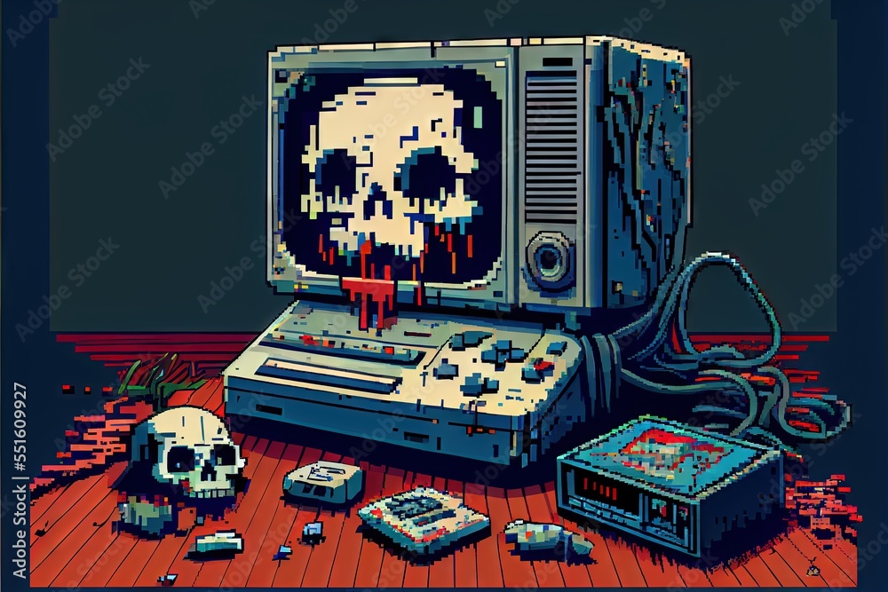 Pixel art is too good for you Stock Illustration | Adobe Stock