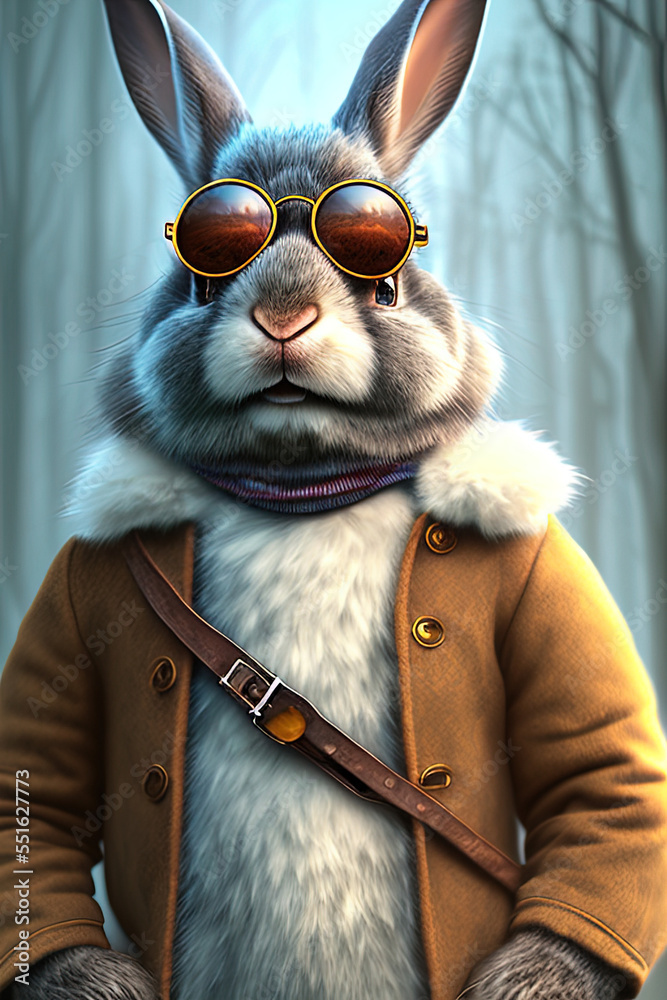 highly detailed matte painting stylized three quarters portrait of an ...