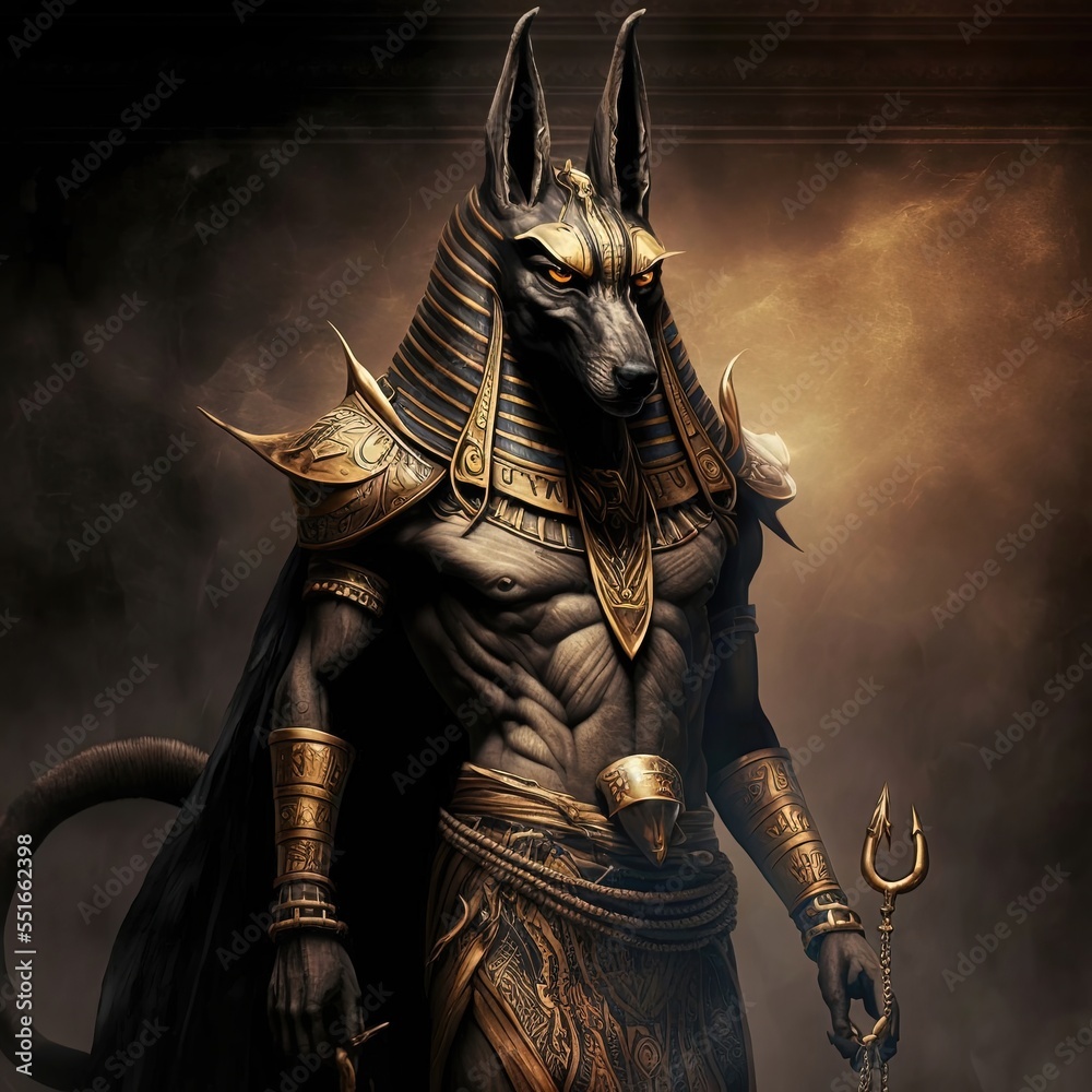 The ancient Egyptian god of death and the world of the dead, the ...