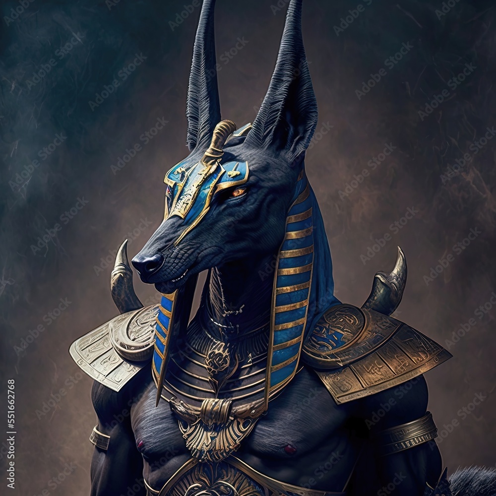 The ancient Egyptian god of death and the world of the dead, the ...
