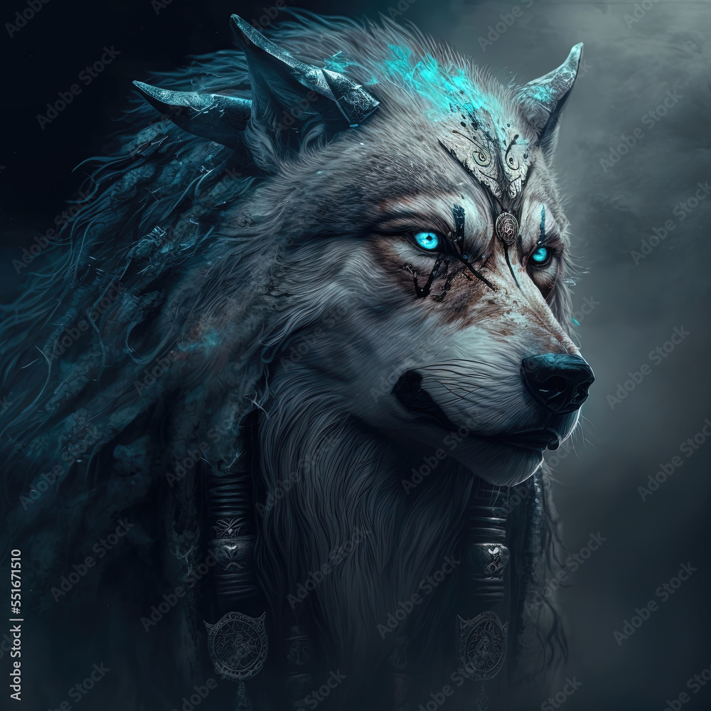 She Wolf Artwork