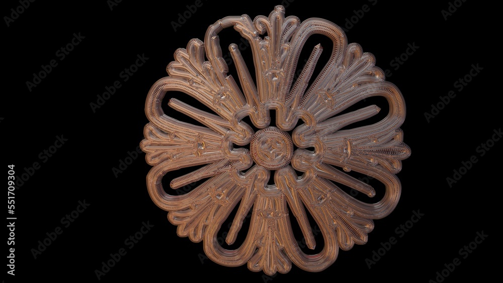 A 3D Illustration of art from the era of the ancient Roman Empire. This ...