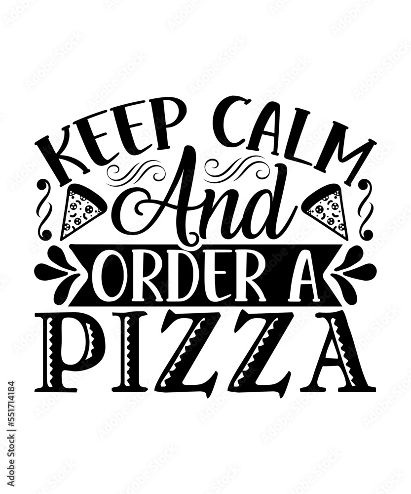 Keep calm and order a pizza SVG, Pizza Svg, Pizza SVG bundle, Pizza cut ...