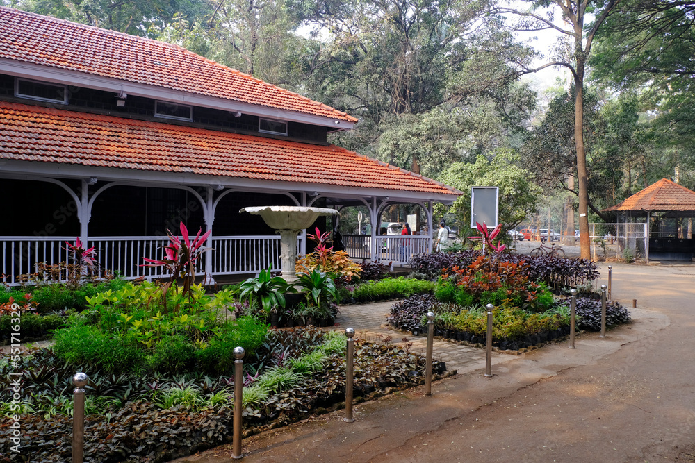 04 December 2022, Pune, India, Empress Botanical Garden, a green ...