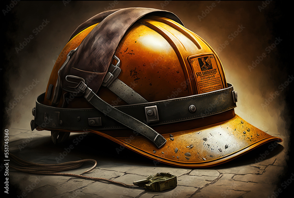 Engineer hat, hard hat, construction hat, safety equipment, hard worker ...