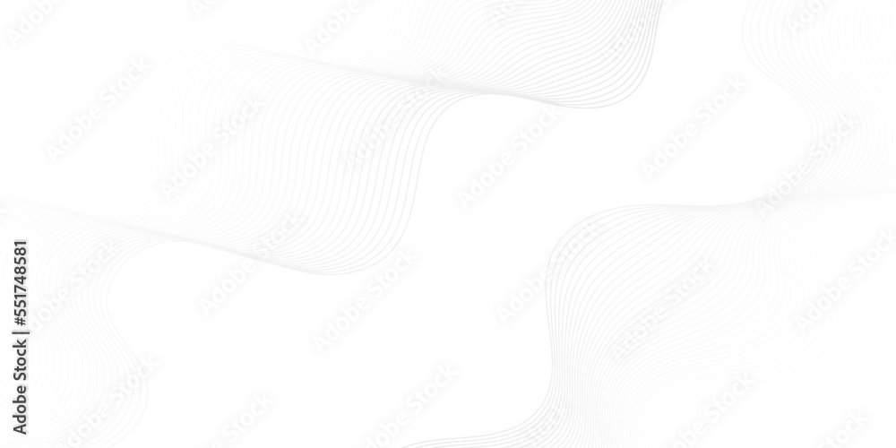 Abstract white paper wave background and abstract gradiant and white wave curve lines banner ...