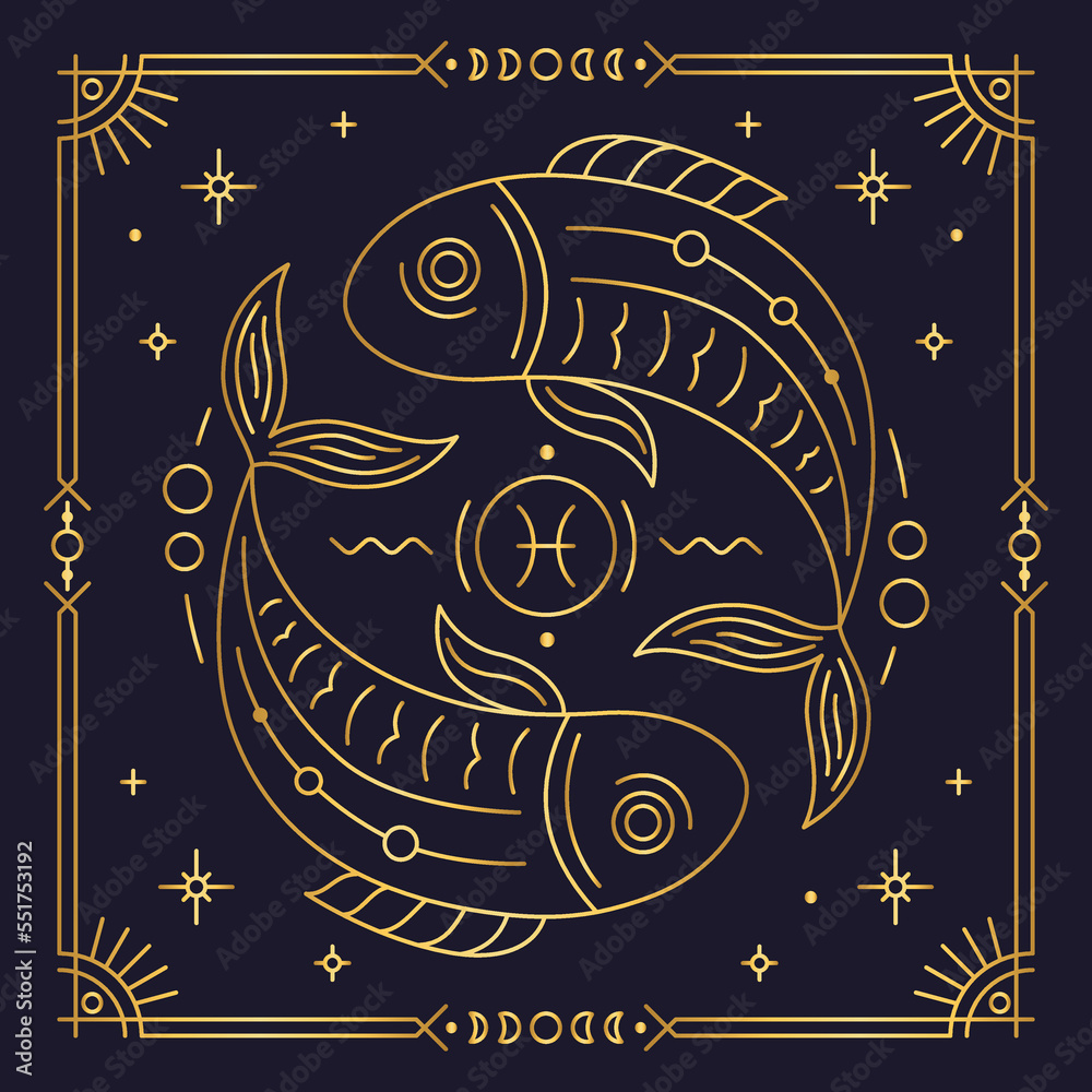 Pisces Fish Constellation