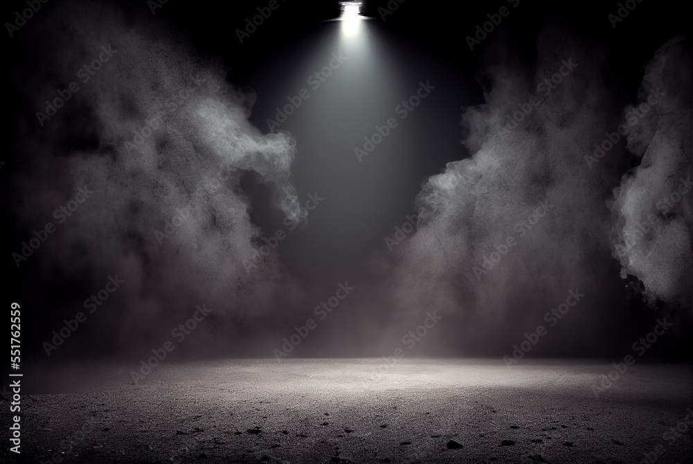 Dark background for product display, dramatic spotlight Stock Photo ...