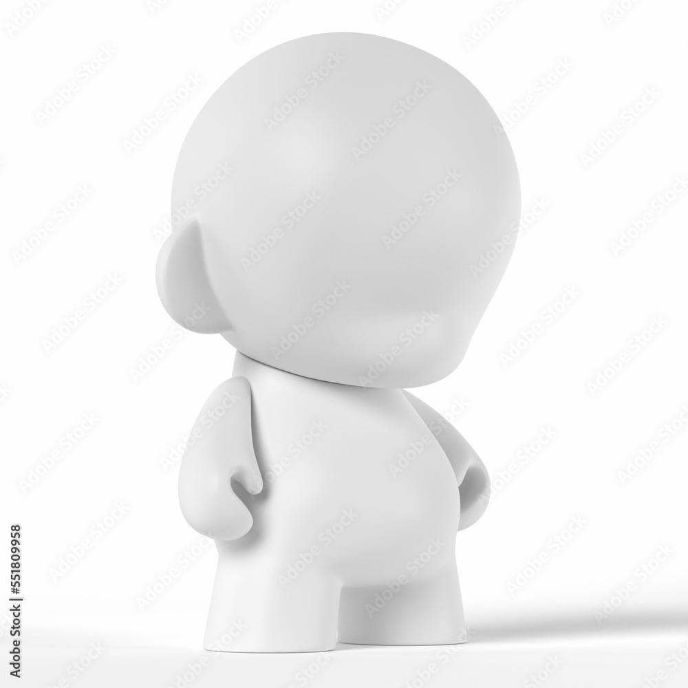 3d blank toy art Stock Photo | Adobe Stock