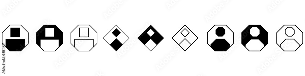 Avatar icon vector. User illustration sign account symbol. Personal ...