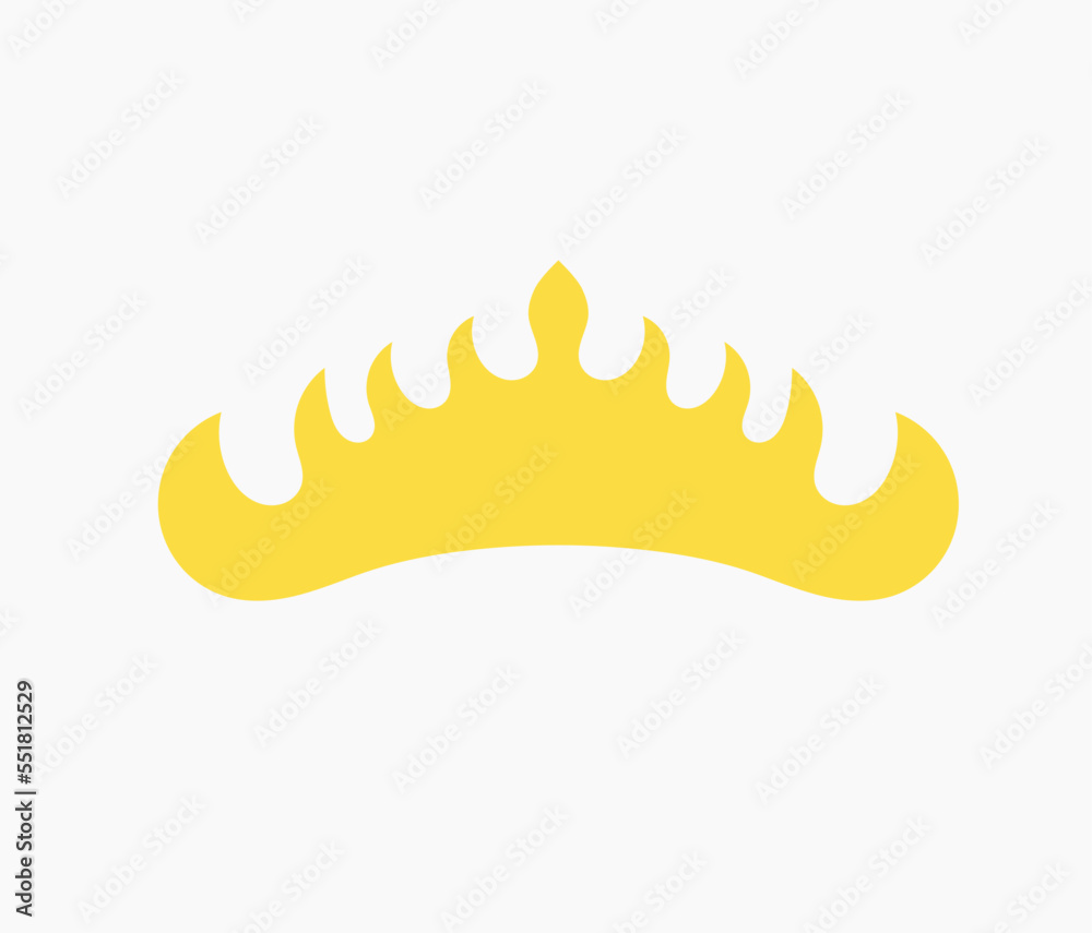 Siger Lampung, a typical icon of the Lampung region. regions in ...