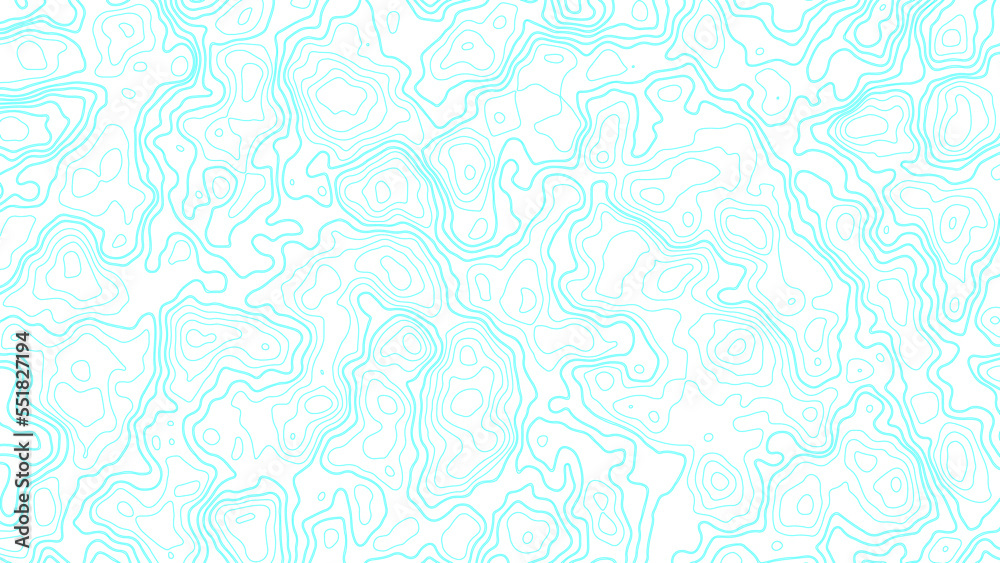 Abstract topography map, vector background. Background of the ...