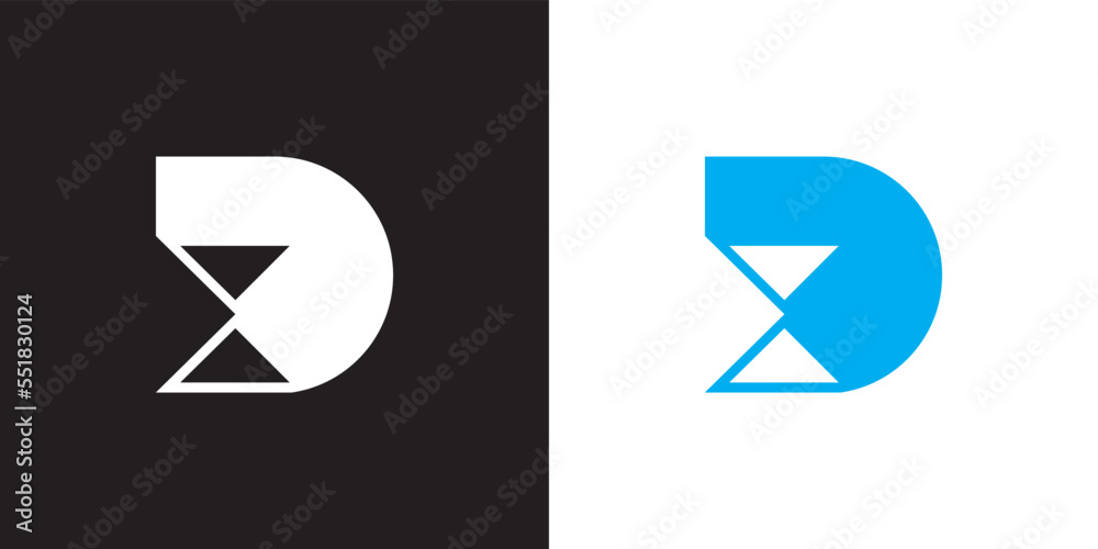 Minimal XD logo. Icon of a DX letter on a luxury background. Logo idea ...