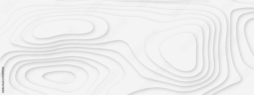 abstract curve line white background. Soft smooth lines curving ...