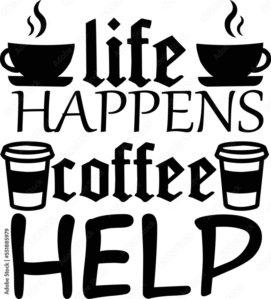 Coffee Caffeine Svg Png, Svg Bundles, Clipart Bundles, Silhouette File ...