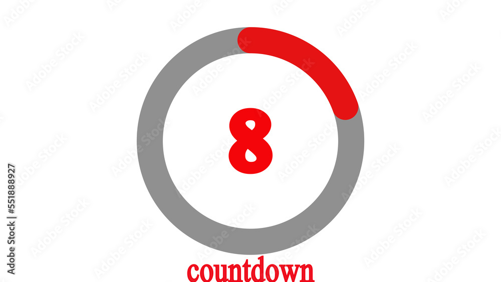 countdown from 0 to 100 with a black background image Stock ...