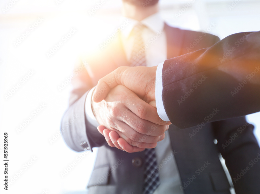 Effective negotiation with client. Business concept photo. Stock Photo ...