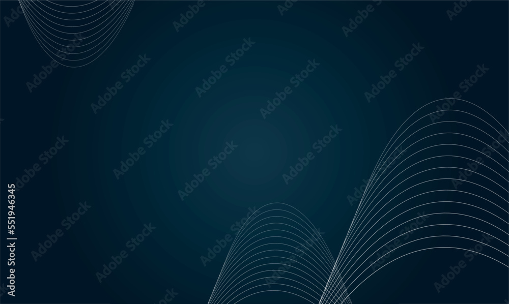 Abstract mountain lines background. Thin rgb lines on black blue ...