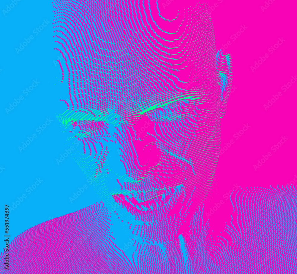 Furious screaming man. Emotional scream of a man with open shouting ...