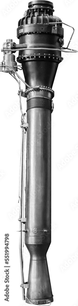 Isolated PNG cutout of a spaceship reactor on a transparent background ...