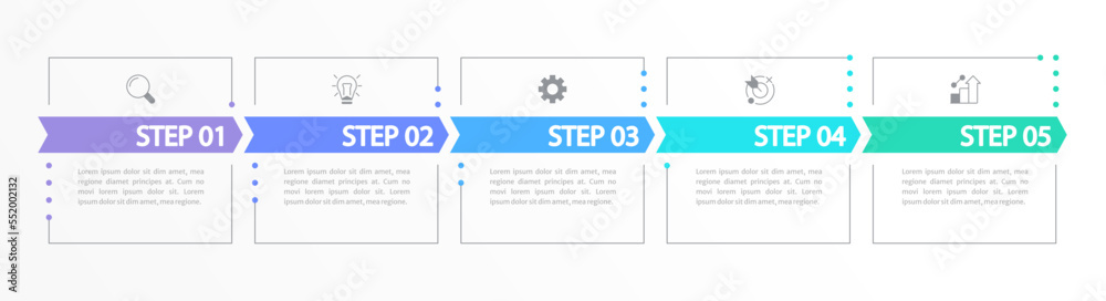 New product development infographic chart design template. Editable ...