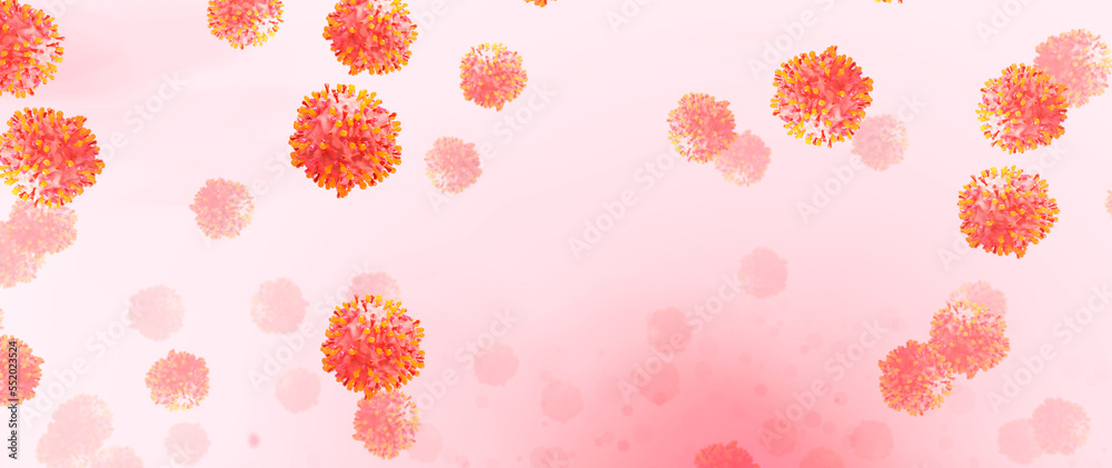 ภาพประกอบสต็อก Respiratory syncytial virus particles (RSV). The RSV ...