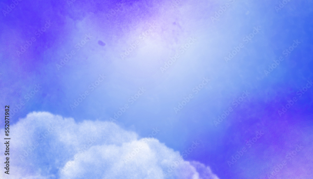 wallpaper watercolor for background trend 2023 blue, pink, sky, clouds ...