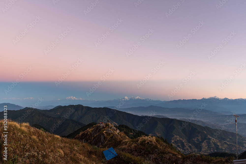 Mahabharat range of Nepal. Stock Photo | Adobe Stock
