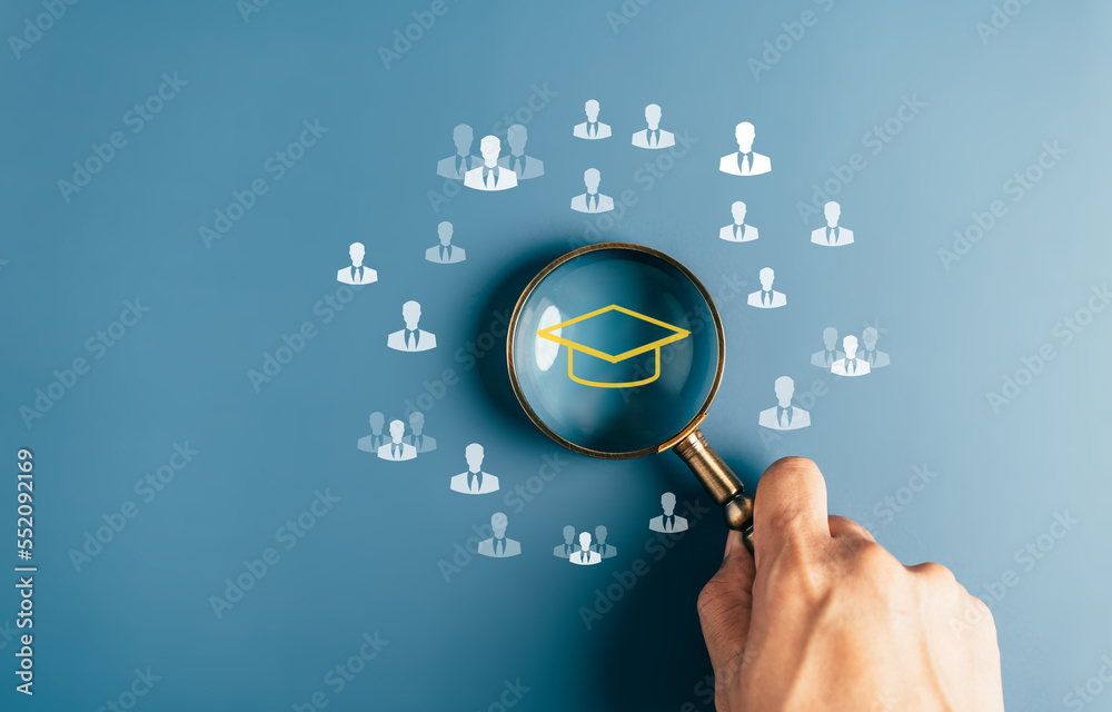 HRM or Human Resource Management, searching and accept to manager ...