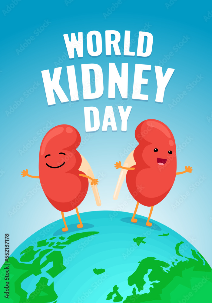 Kidney Cartoon Characters