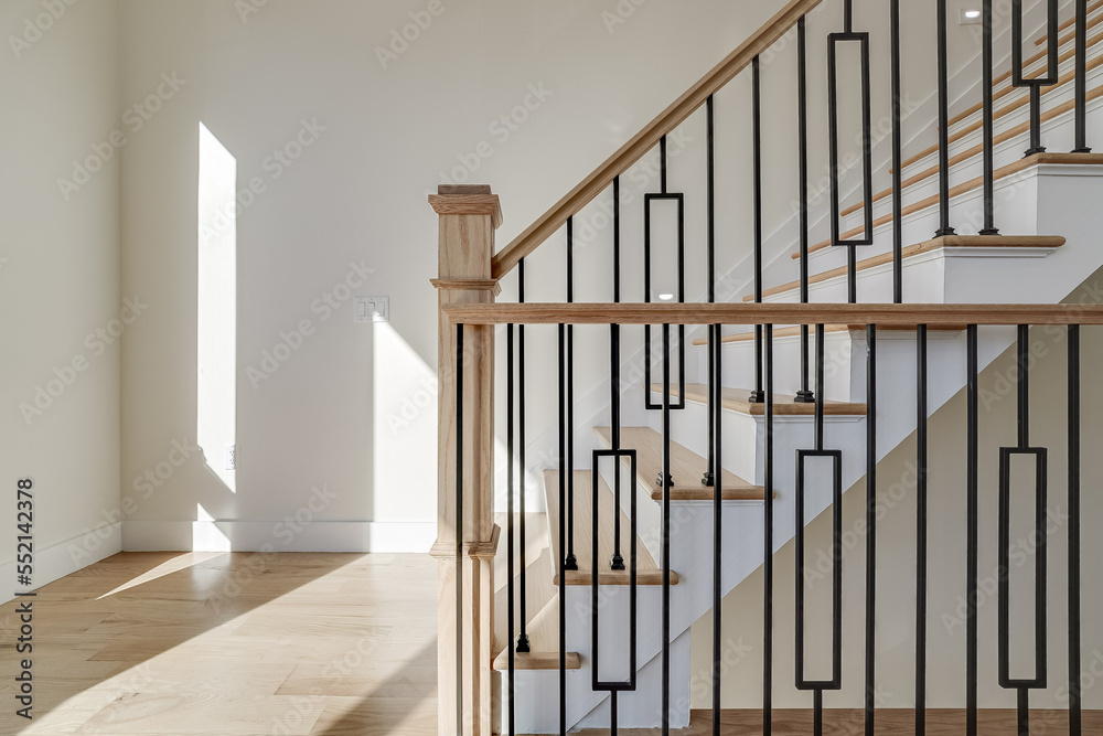 staircase railing Stock Photo | Adobe Stock
