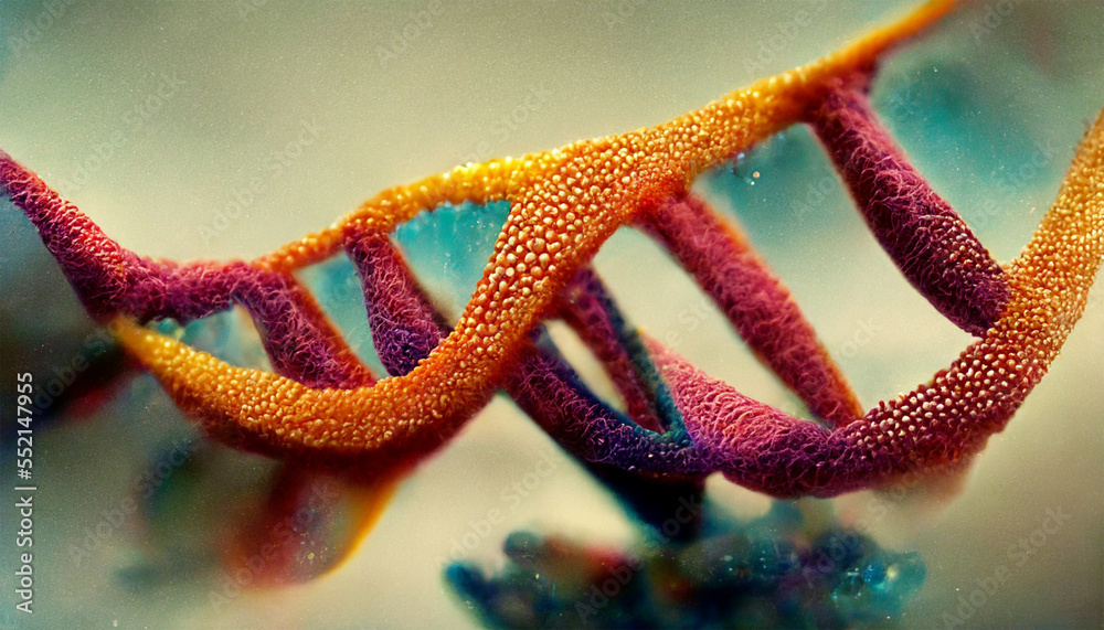 Digital medical science neuron connections, synapses, macro detailed ...