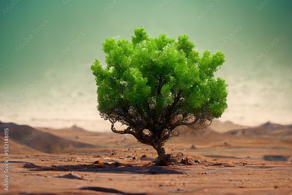 Barren Desert Tree