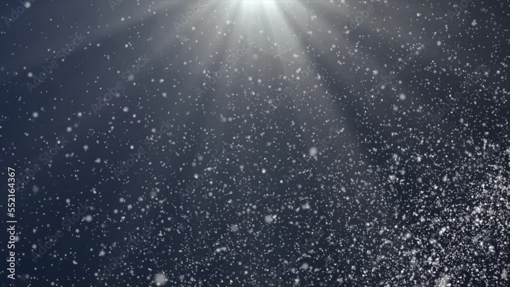 White Dust Particle Flying In Air With Lens Flare. Dust Particle Floating. Dust Particle Flying ...