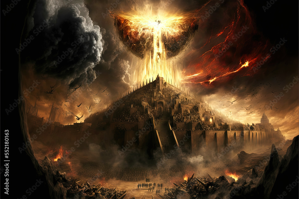 Destruction of Jerusalem at the return of Christ parousia. The day of ...