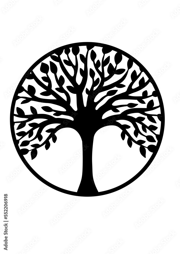 Tree svg glowforge, Tree of life, tree of life monogram, tree with ...