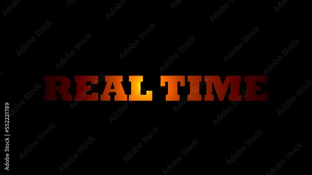 Real time text animation video. These animations are perfect for your ...