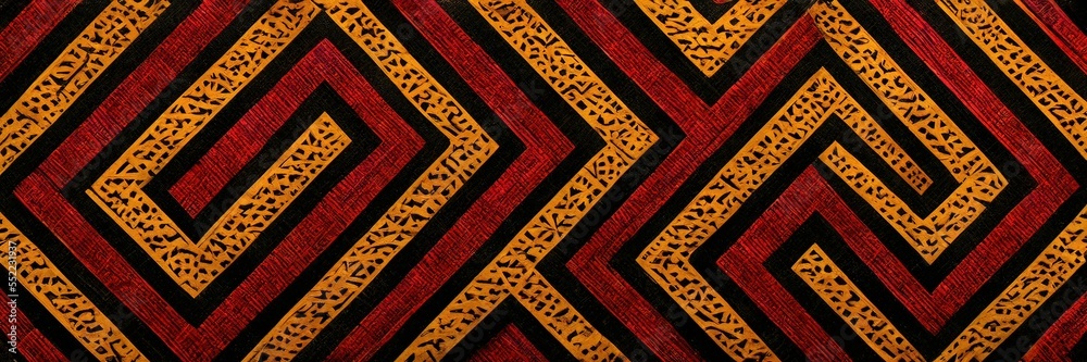 Ethnic pattern. Maasai shuka pattern. Generative AI Stock Illustration ...
