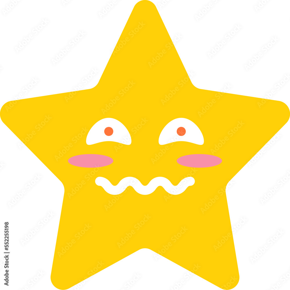 Joke star emoji icon Stock Vector | Adobe Stock
