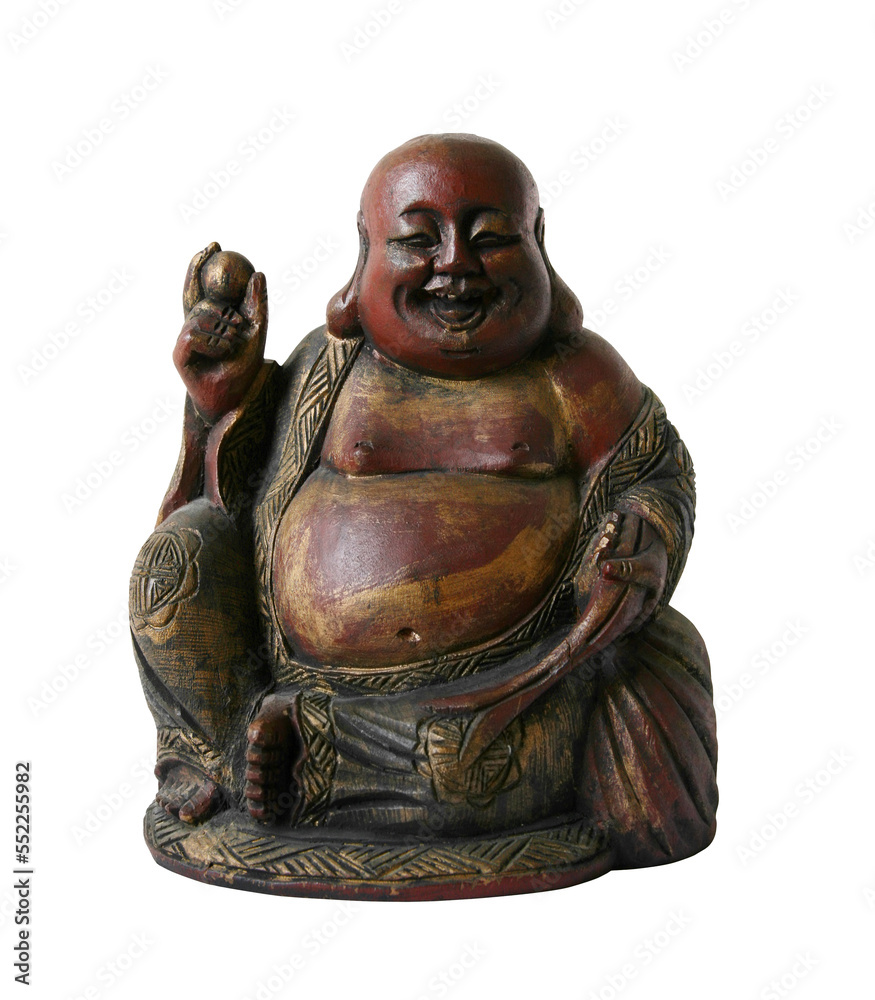 Chinese Buddha on transparent background Stock Photo | Adobe Stock