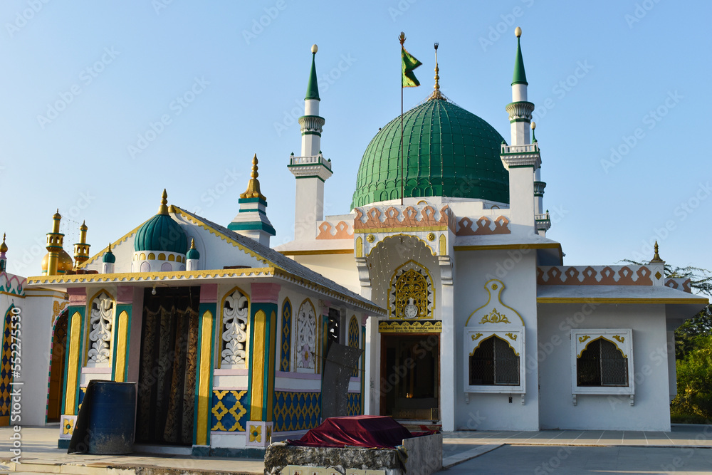 Hazrat pir Samsuddin Bawa Dargah, rear view, Hari Om Nagar, Dholka ...