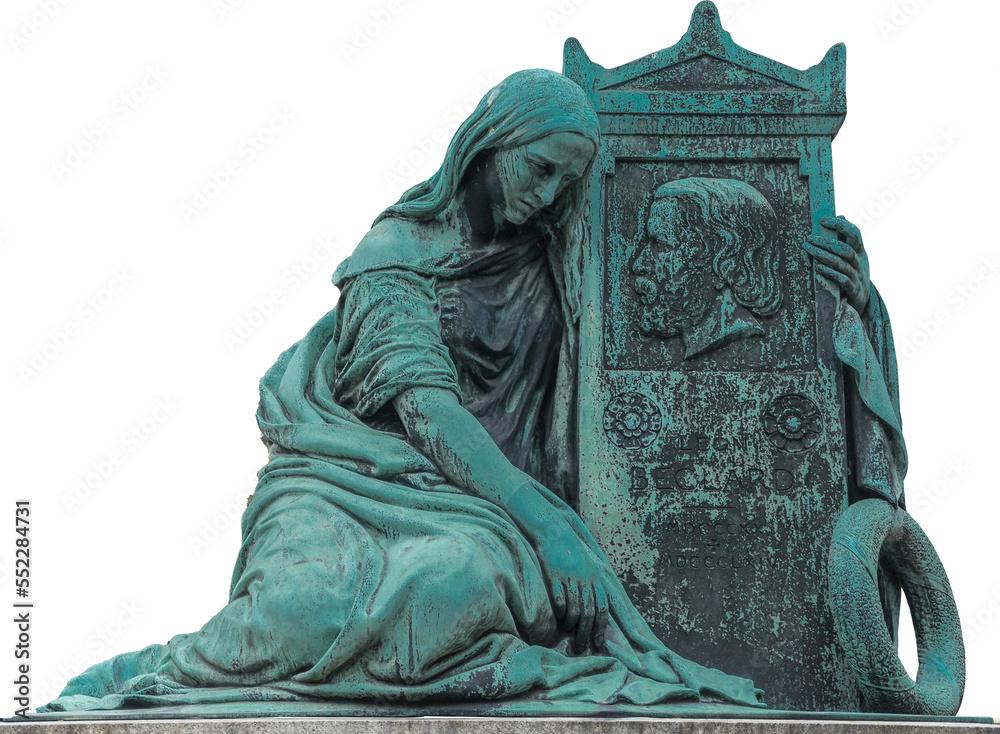 Isolated PNG cutout of a statue on a transparent background, ideal for ...