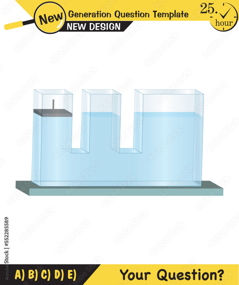 Physics, pressure and lifting force, archimedes principle, pressure of ...