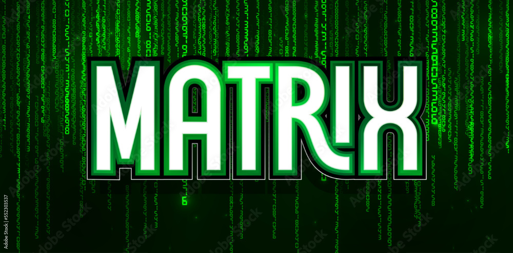Matrix background. Binary code texture. Falling green numbers. Data ...